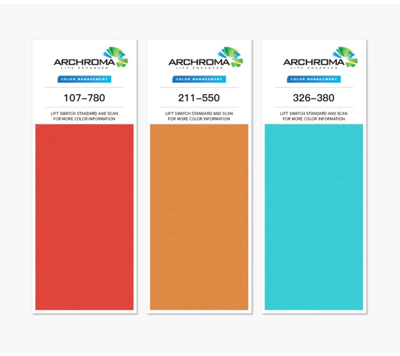 昂高色卡 ARCHROMA Color Atlas Standards 棉布色卡 单张 Archroma-sw - 千通彩色彩管理官网