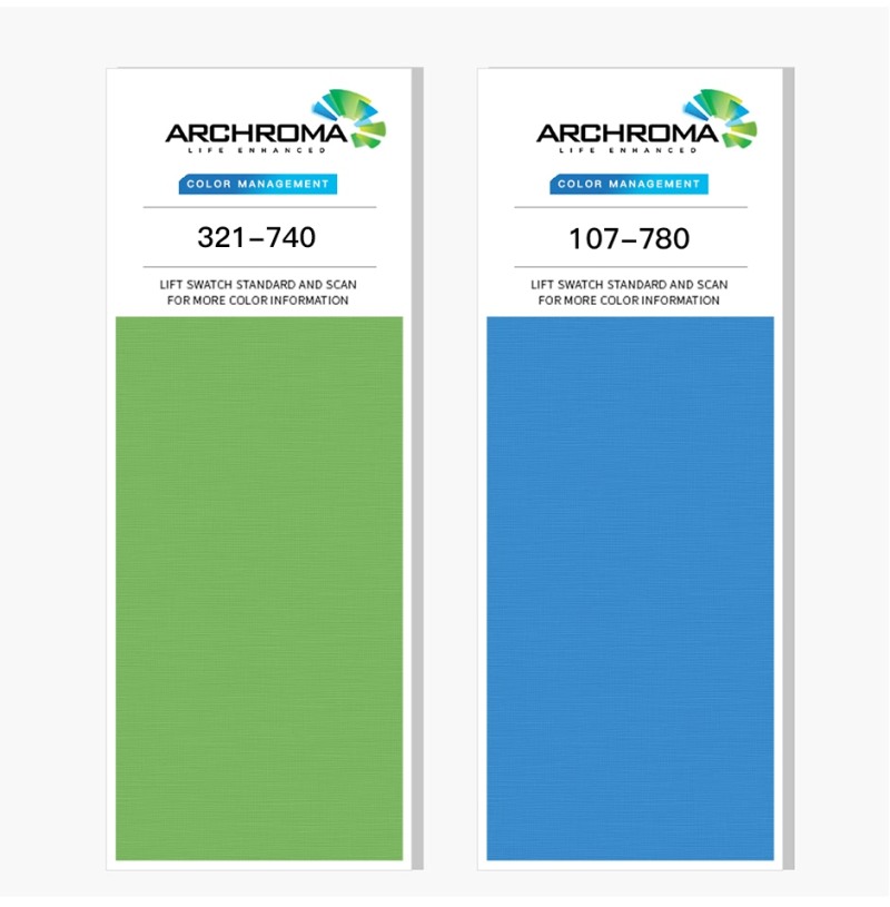 昂高色卡 ARCHROMA Color Atlas Standards 棉布色卡 单张 Archroma-sw - 千通彩色彩管理官网